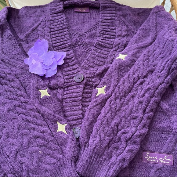 Taylor Swift | Sweaters | Speak Now Cardigan Taylor Swift Official ...